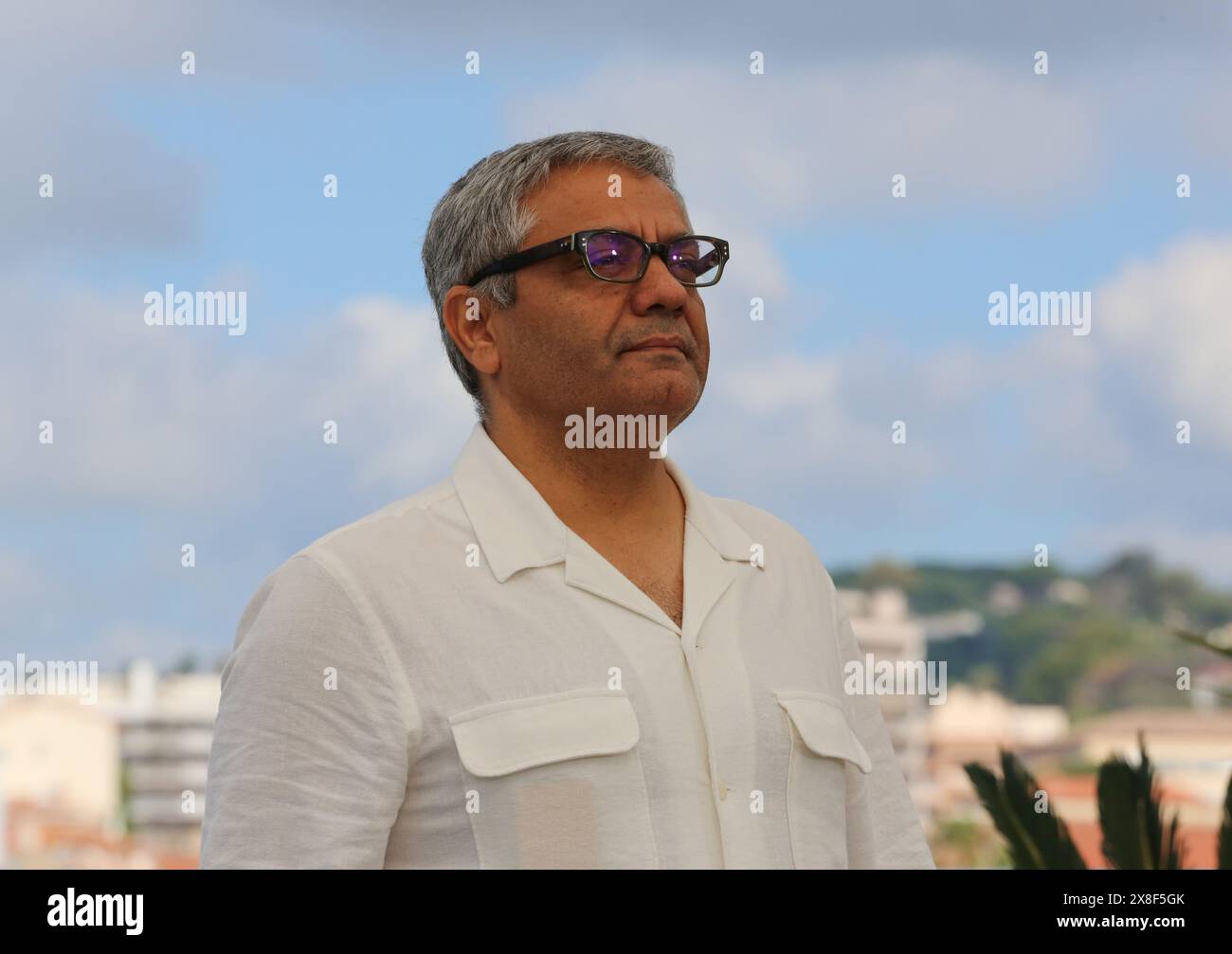 Cannes, France. 25th May, 2024. Iranian director Mohammad Rasoulof at ...