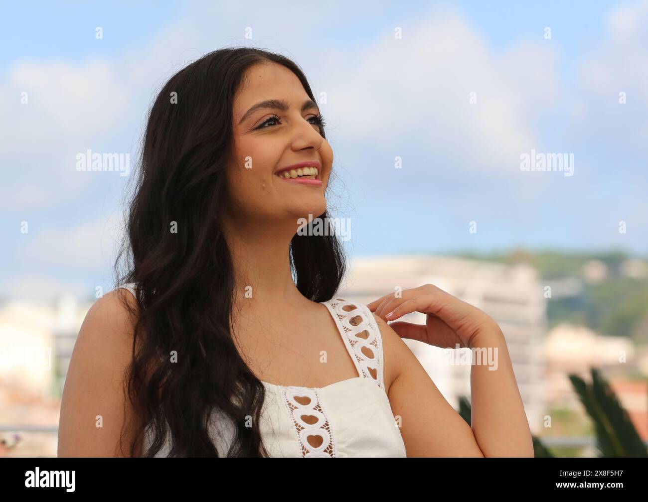 Cannes, France. 25th May, 2024. Setareh Maleki at The Seed Of The Sacred Fig film photo call at ...