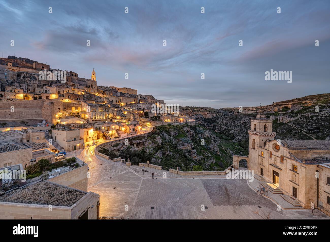 Europe dawn in matera hi-res stock photography and images - Alamy