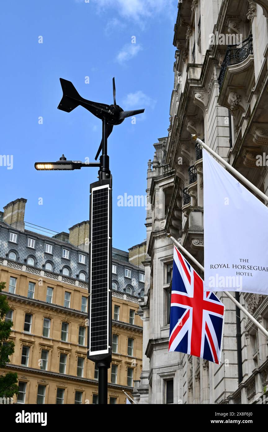 Solar and wind turbine hi-res stock photography and images - Alamy