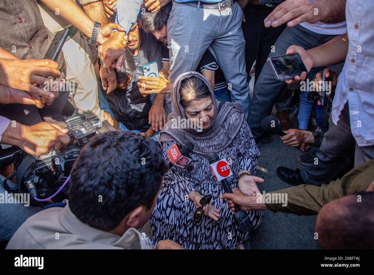 Former Chief Minister of Jammu and Kashmir and Parliamentary candidate ...