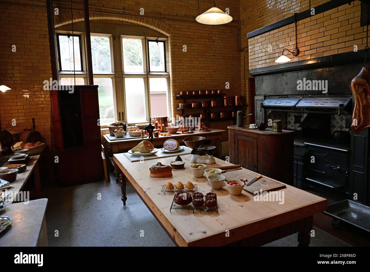 Cragside, Home of William and Margaret Armstrong, kitchen ...