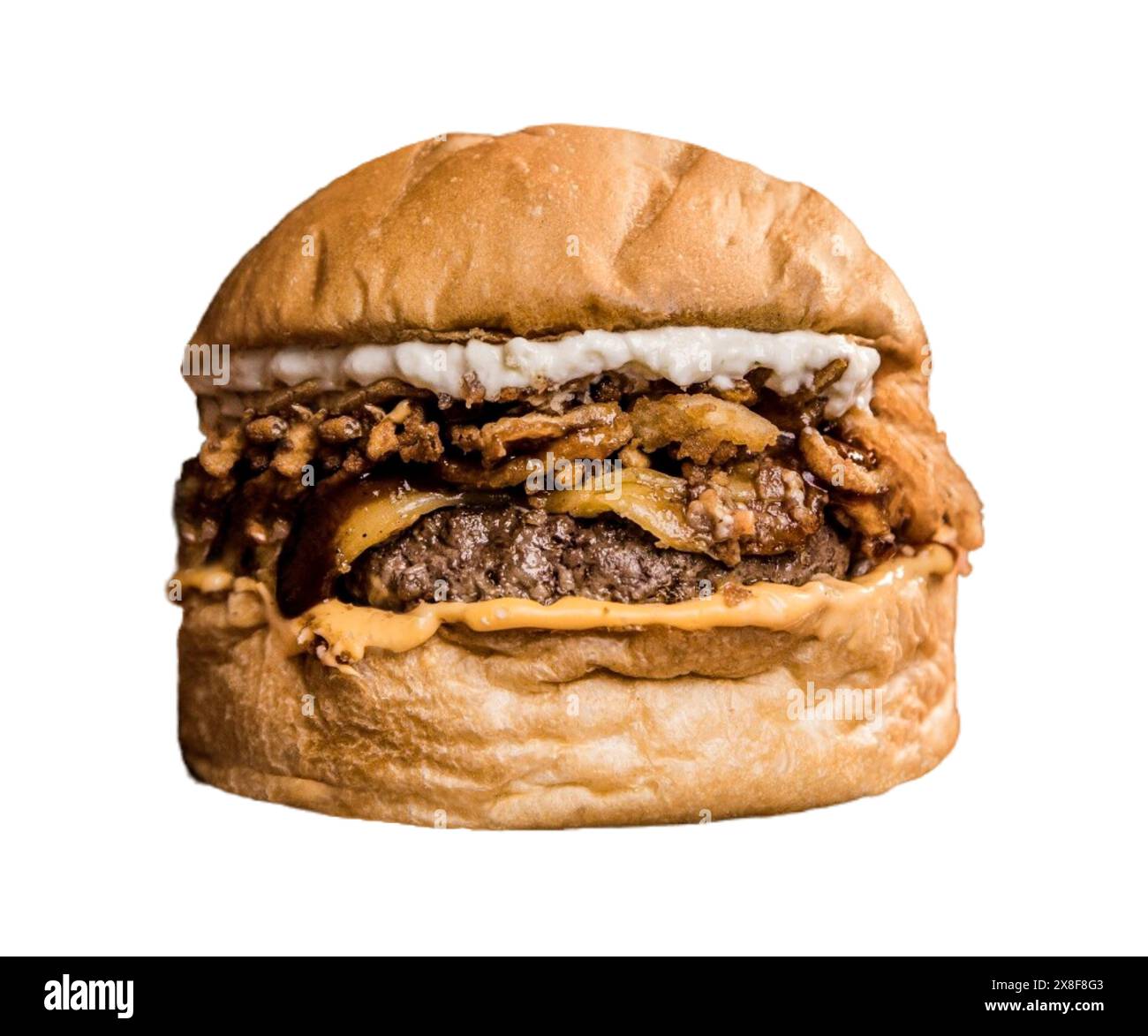 Wagyu and bacon cheese burger .Classic cheeseburger with beef patty ...