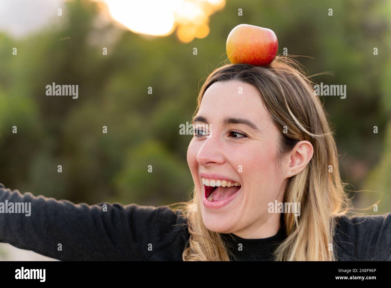 Happy brain woman hi-res stock photography and images - Alamy