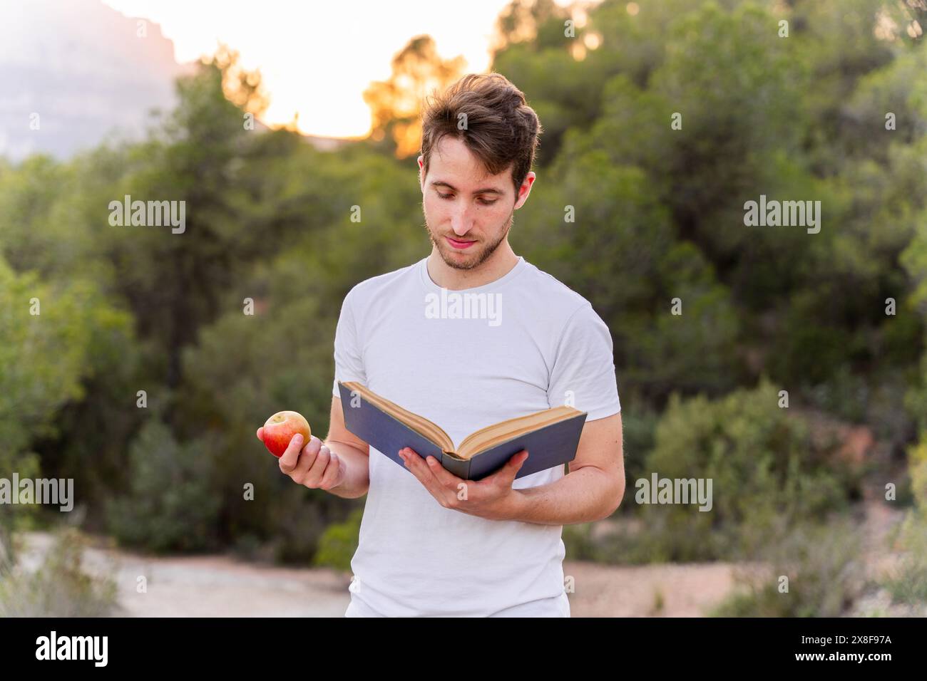 Healthy balance between body and mind. Healthy nutrition and healthy ...