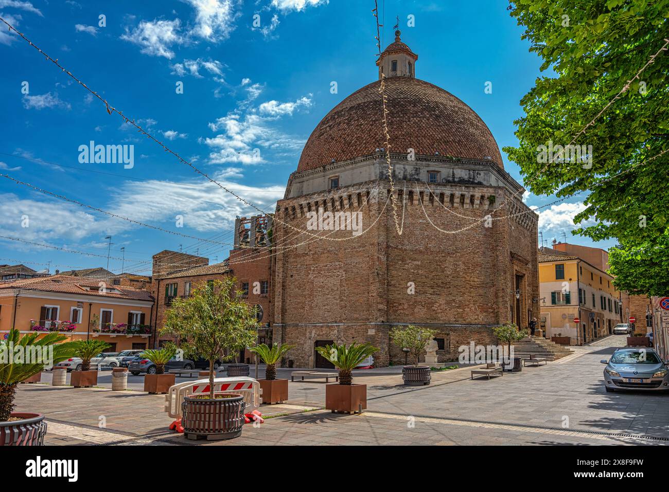 The Cathedral of Renaissance architecture dedicated to San Flaviano, a ...