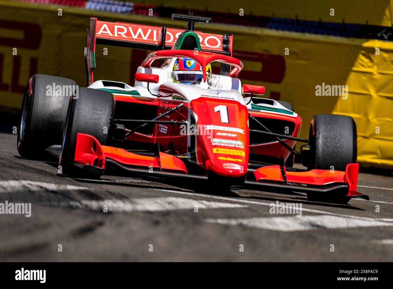01 BEGANOVIC Dino (swe), Prema Racing, Dallara F3 2019, action during ...