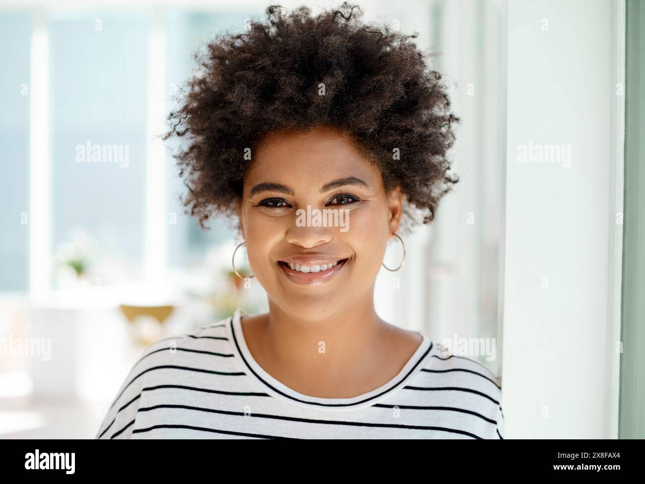 Woman, portrait and secretary in workplace with smile for career ...