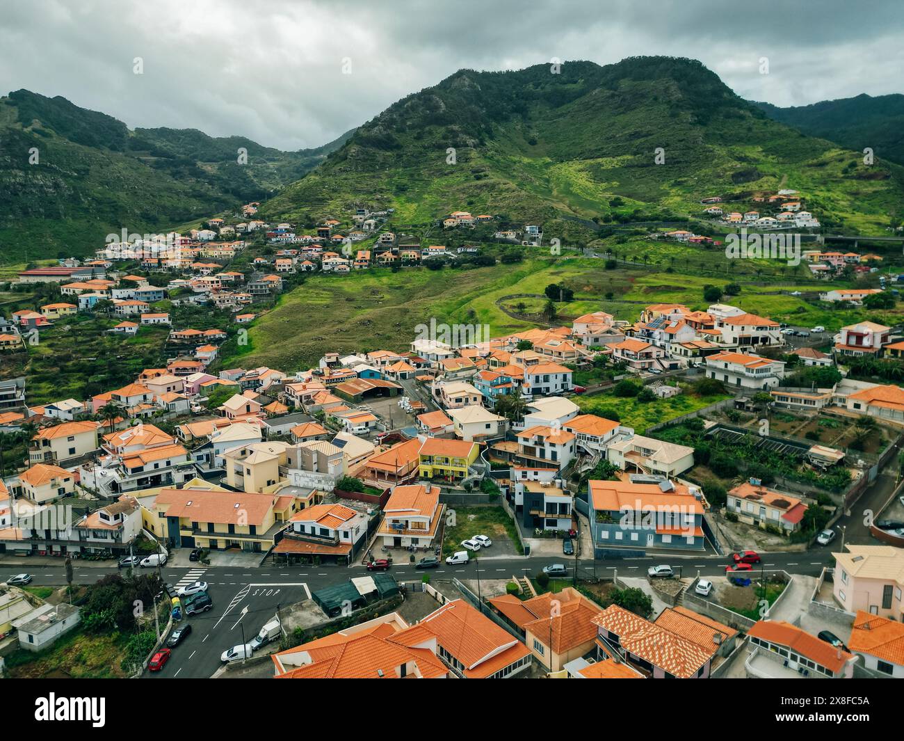 Canical town, Madeira island, Portugal Stock Photo - Alamy