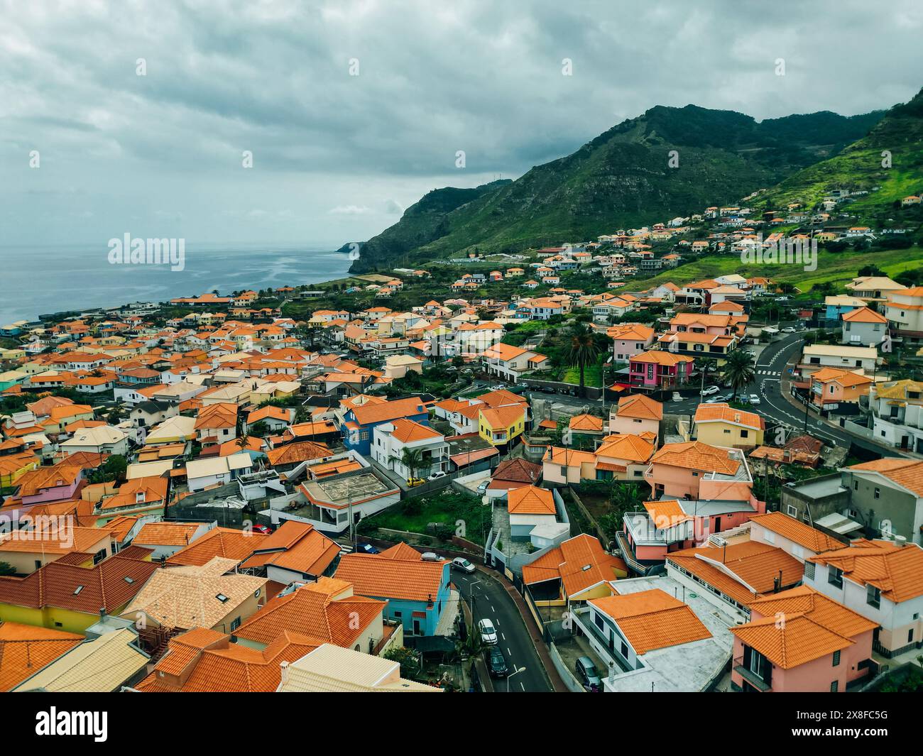 Canical town, Madeira island, Portugal Stock Photo - Alamy