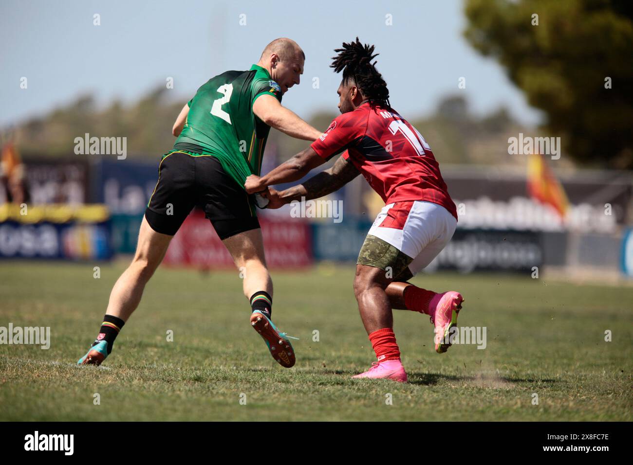 Villajoyosa, Spain. May 25, 2024. Lithuania and Welsh Wizzards men’s ...