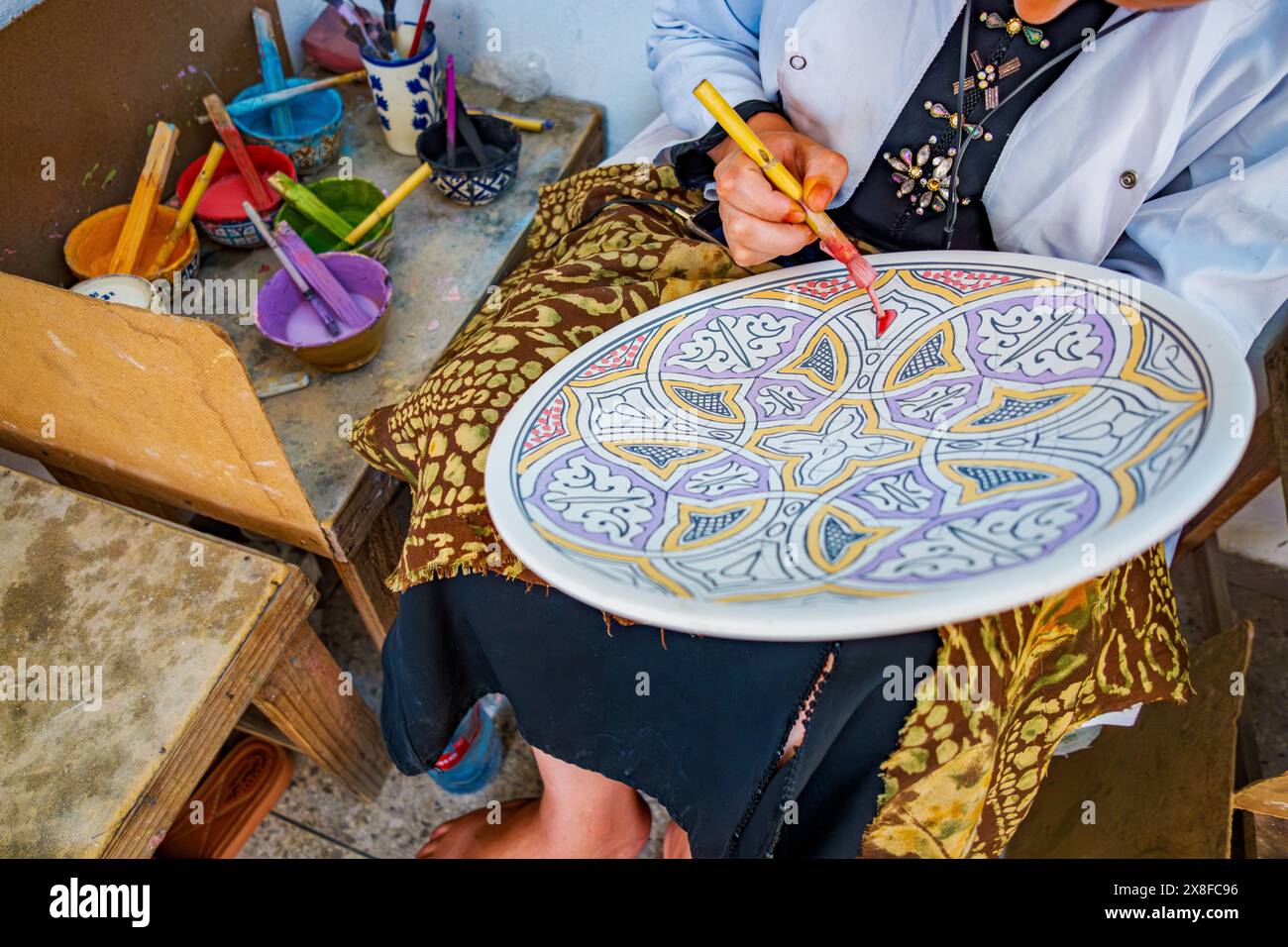 Ceramics factory morocco hi-res stock photography and images - Alamy