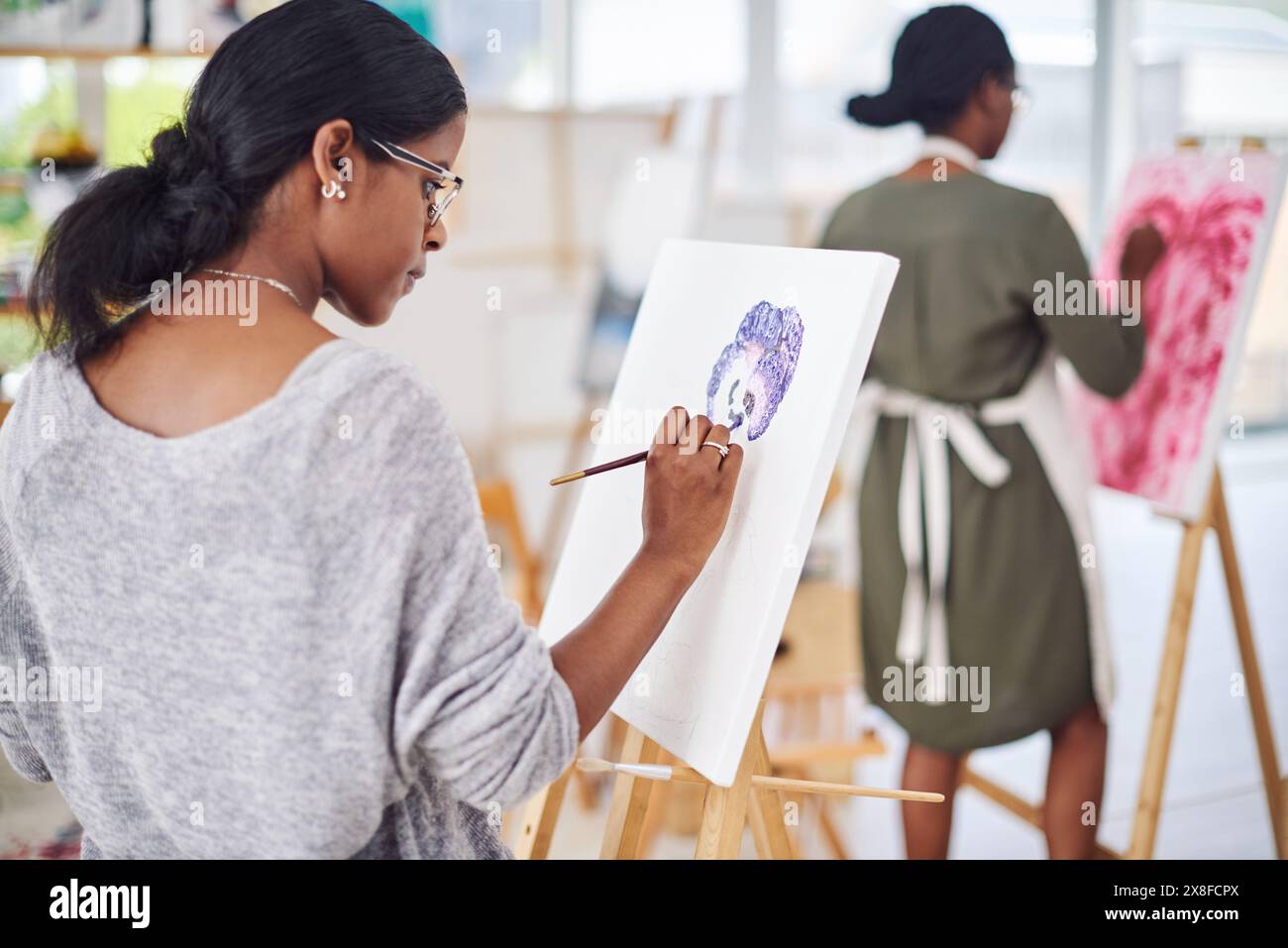 Freedom painting contemporary art hi-res stock photography and images ...
