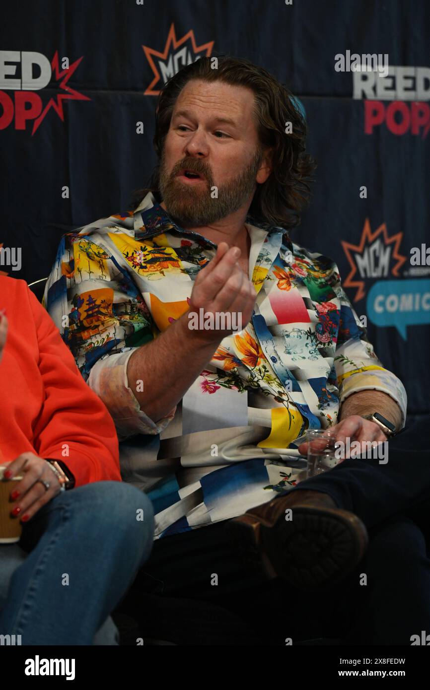 LONDON, ENGLAND - MAY 25 2024: One Piece Cast with Eric Vale - sanji in ...