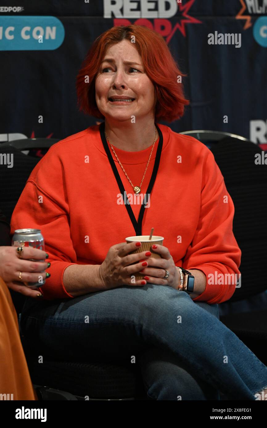 LONDON, ENGLAND - MAY 25 2024: One Piece Cast with Luci Christian ...