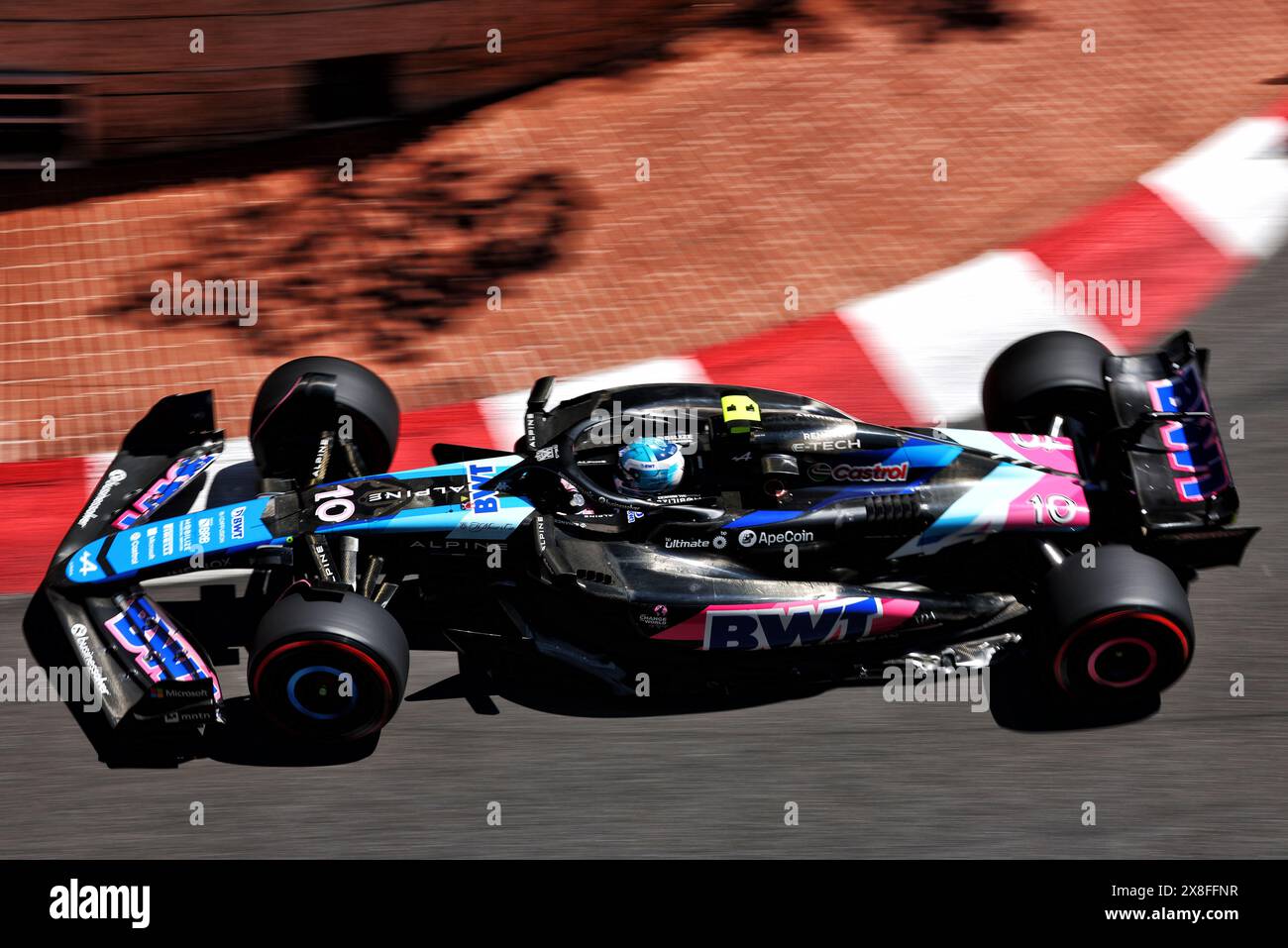 Monte Carlo, Monaco. 25th May, 2024. Pierre Gasly (FRA) Alpine F1 Team ...