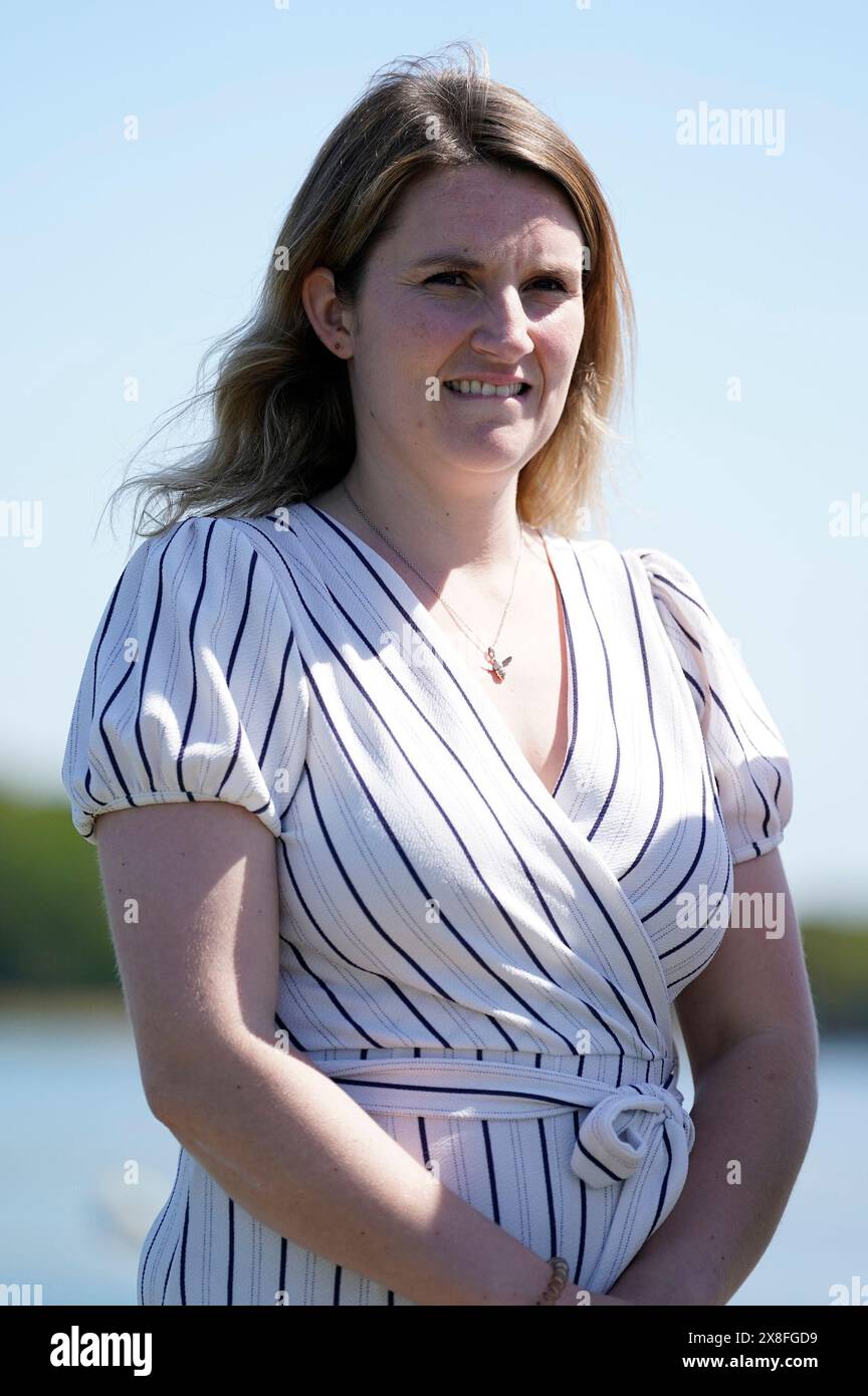 Liberal Democrat parliamentary candidate Jess Brown-Fuller during a ...