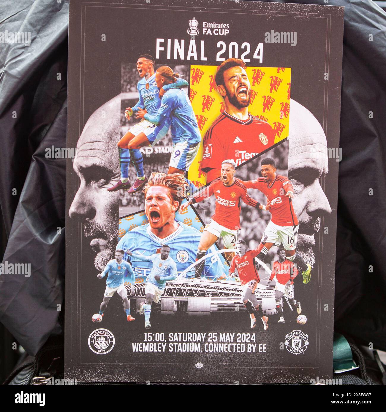 Cup final programme hi-res stock photography and images - Alamy