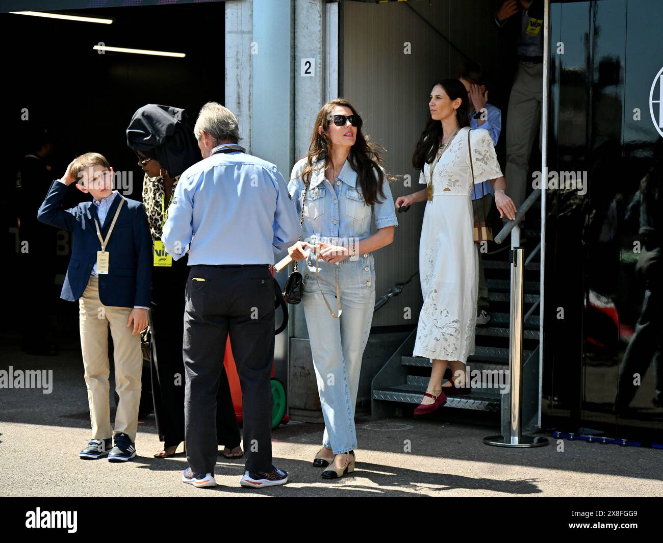 Monk, France. 25th May, 2024. Monaco, Monte Carlo Grand Prix - guests ...