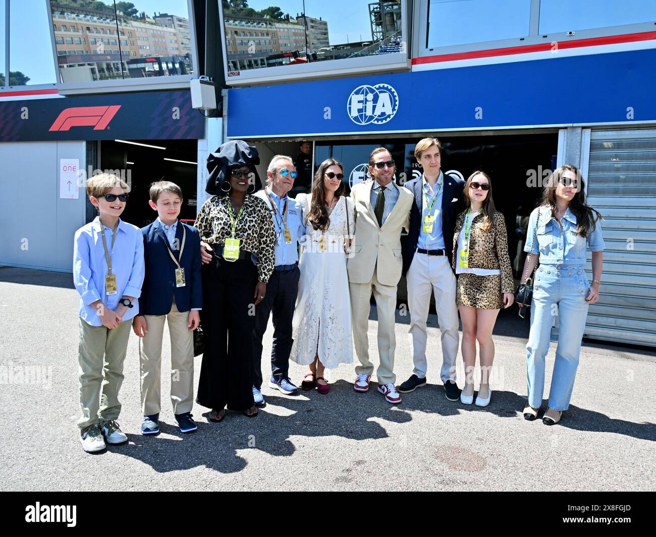 Monk, France. 25th May, 2024. Monaco, Monte Carlo Grand Prix - guests ...