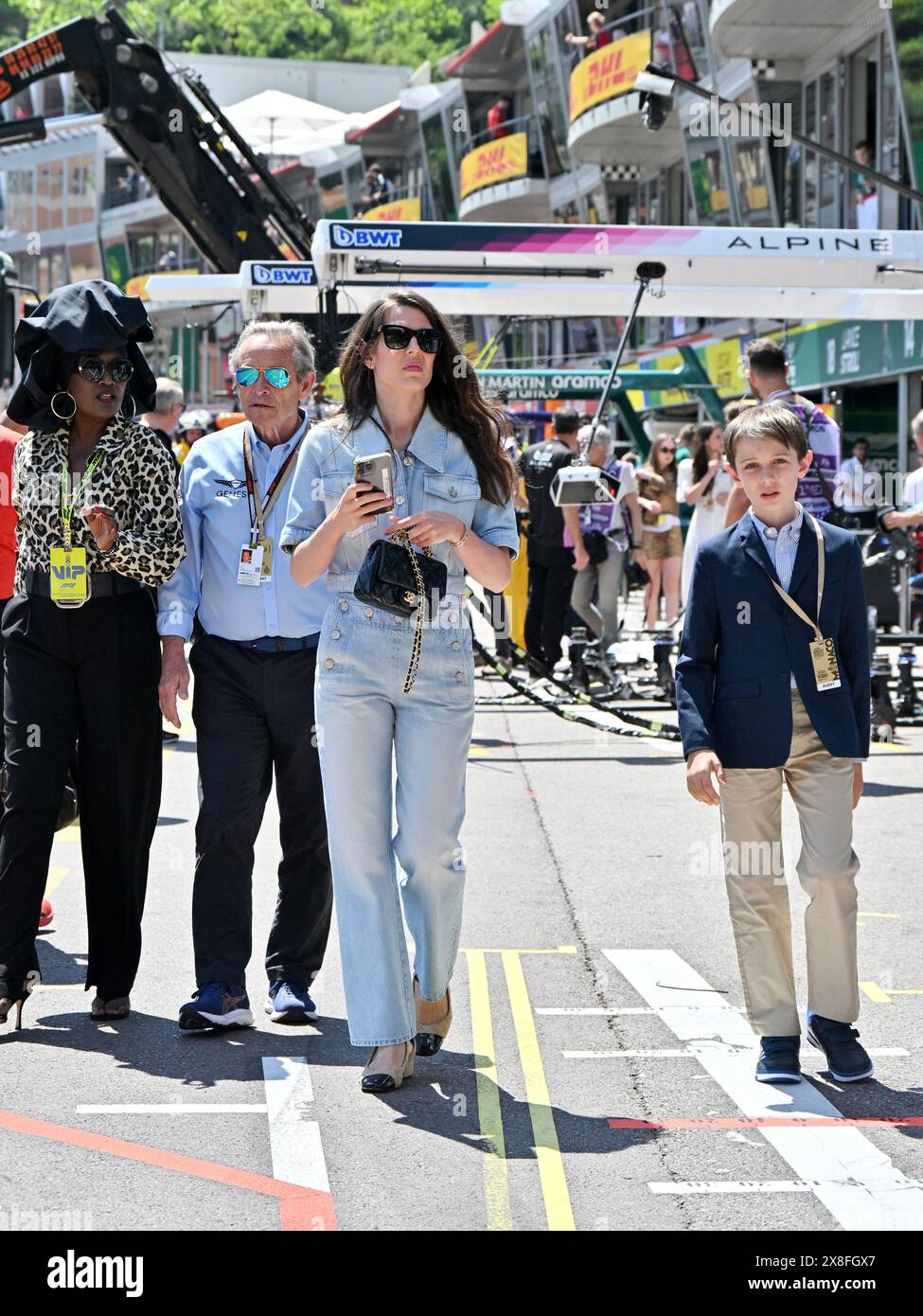 Monk, France. 25th May, 2024. Monaco, Monte Carlo Grand Prix - guests ...