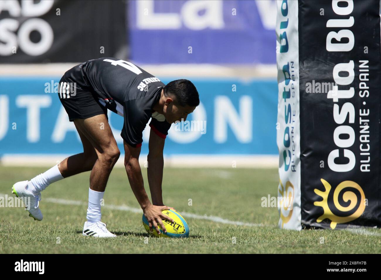 Villajoyosa, Spain. May 25, 2024. Bulgaria and Alcatraz (Venezuela) men ...