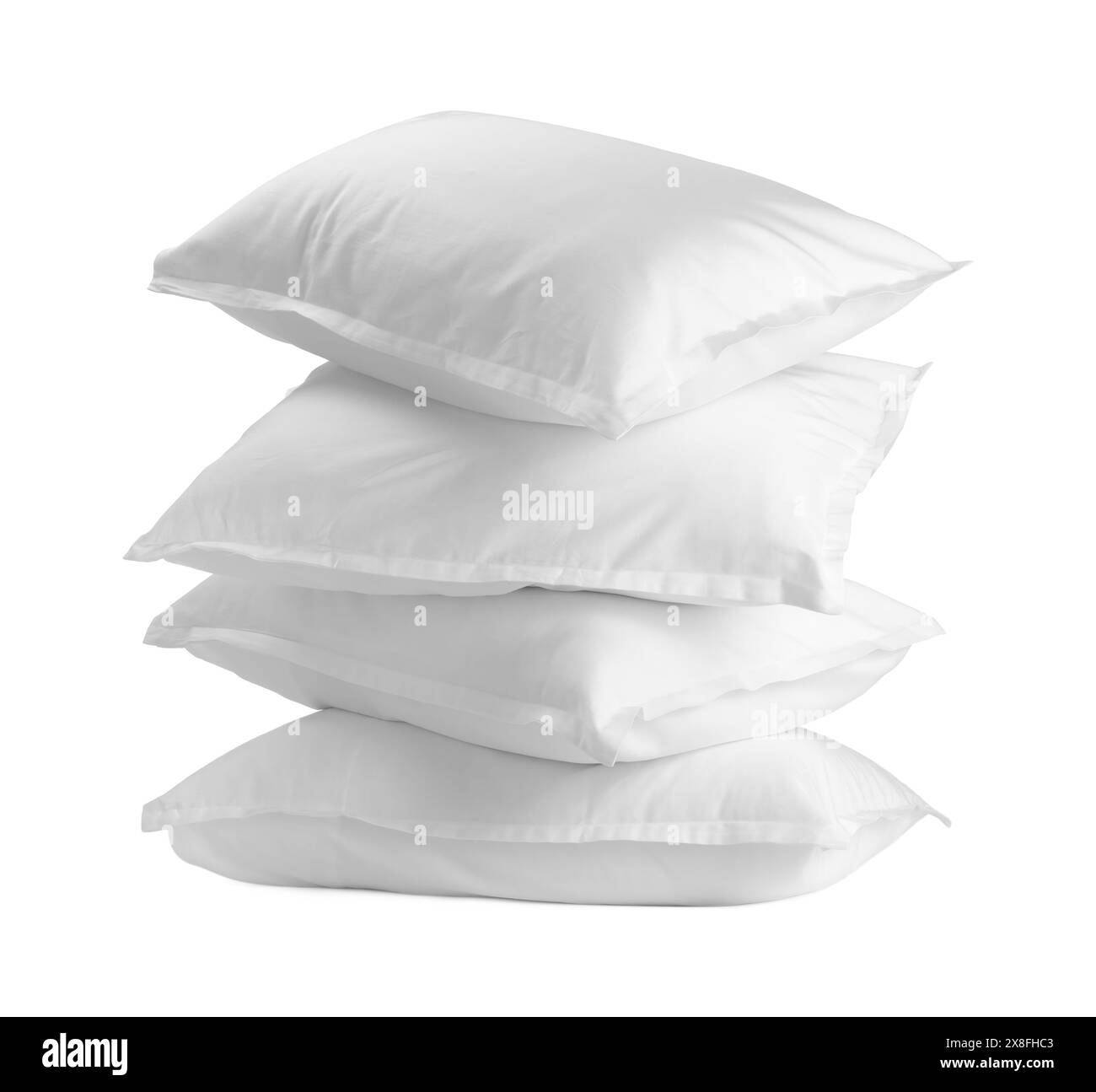 Cozy bed soft pillows Cut Out Stock Images & Pictures - Alamy