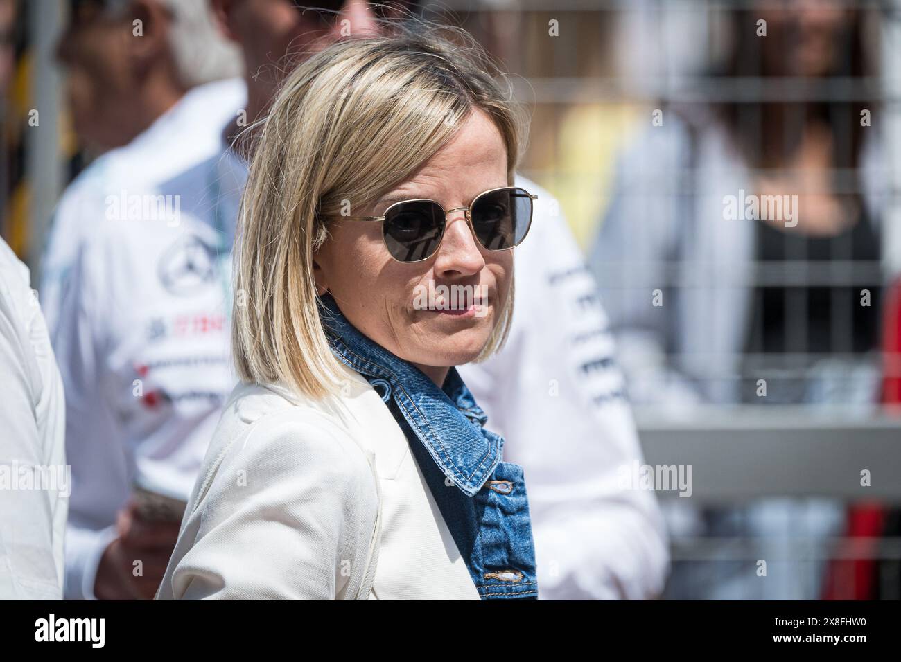 Monaco, Monaco. 24th May, 2024. Susie Wolff, current managing director ...