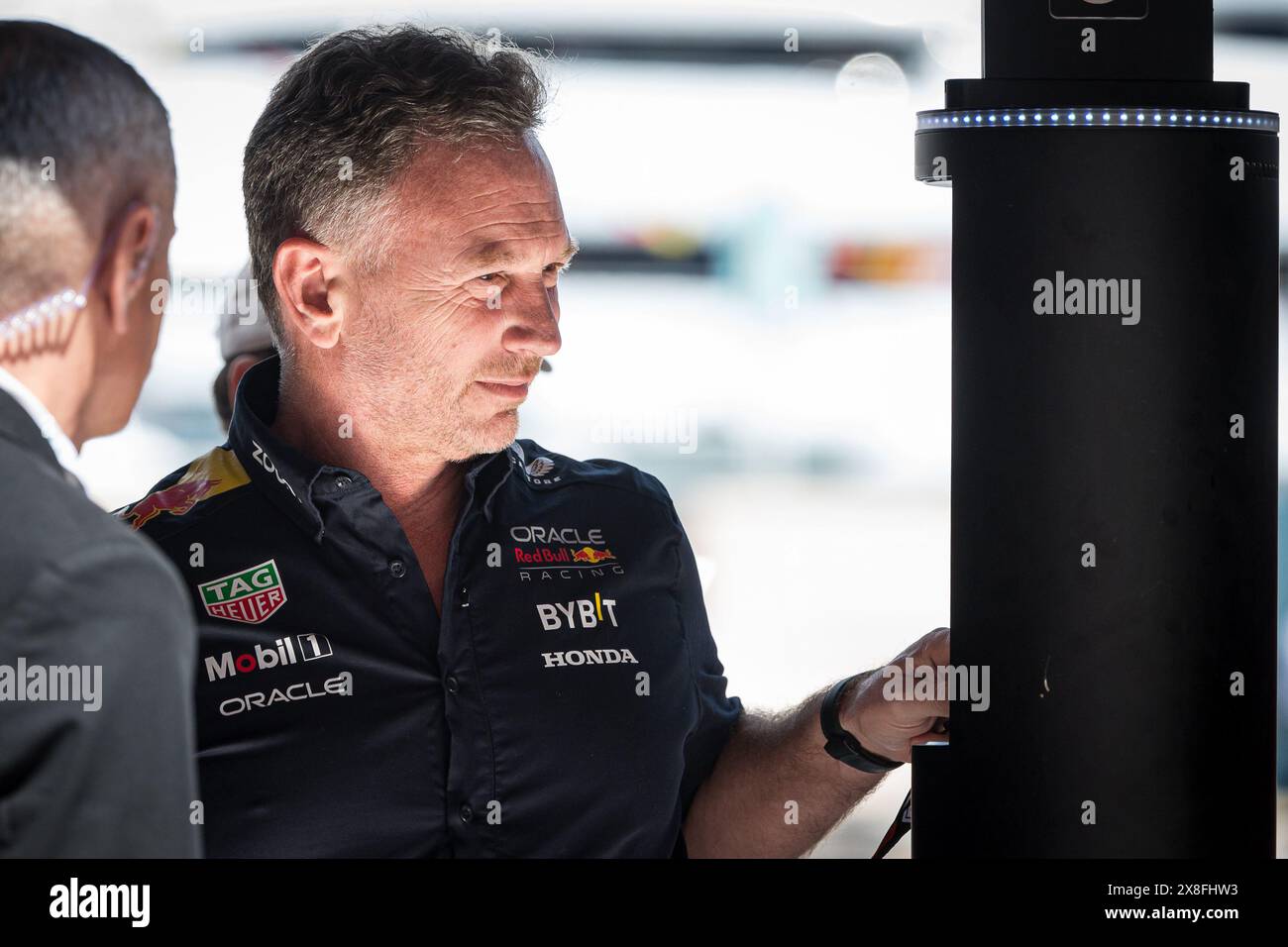 Monaco, Monaco. 24th May, 2024. Oracle Red Bull Racing's team principal ...