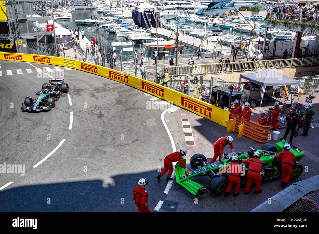 Monaco, Monaco. 25th May, 2024. 77 BOTTAS Valtteri (fin), Stake F1 Team ...