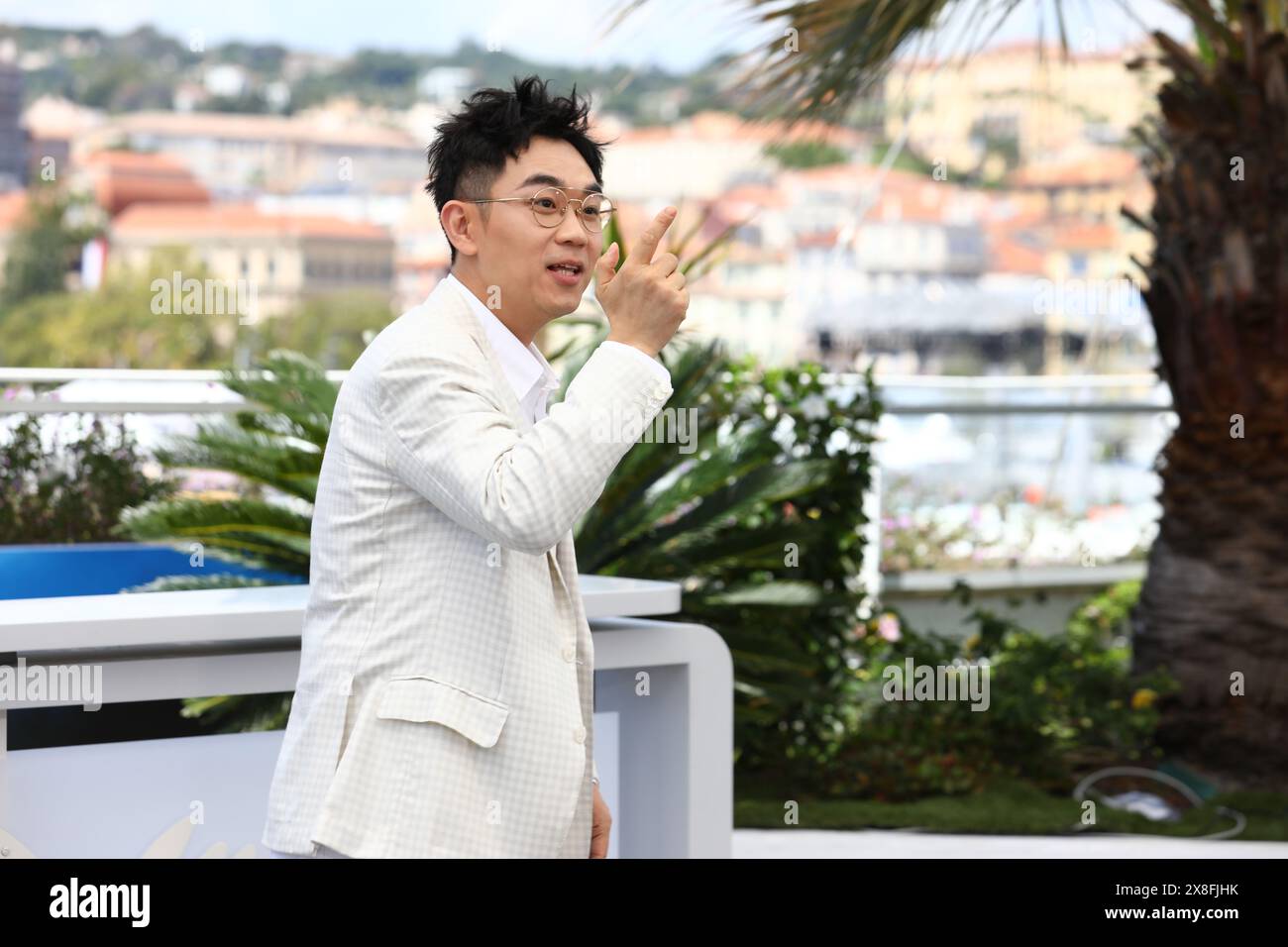May 25, 2024, Cannes, Cote D'azur, France: DA PENG poses during the ...