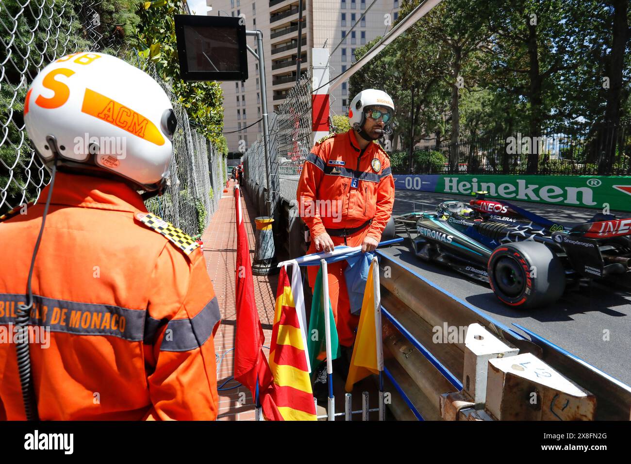 Lewis hamilton 2024 monaco helmet hi-res stock photography and images ...