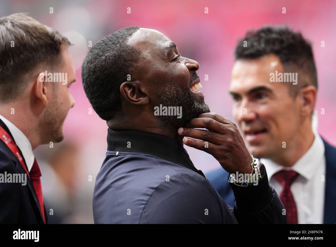 Former Manchester United and Manchester City player Andy Cole ahead of ...