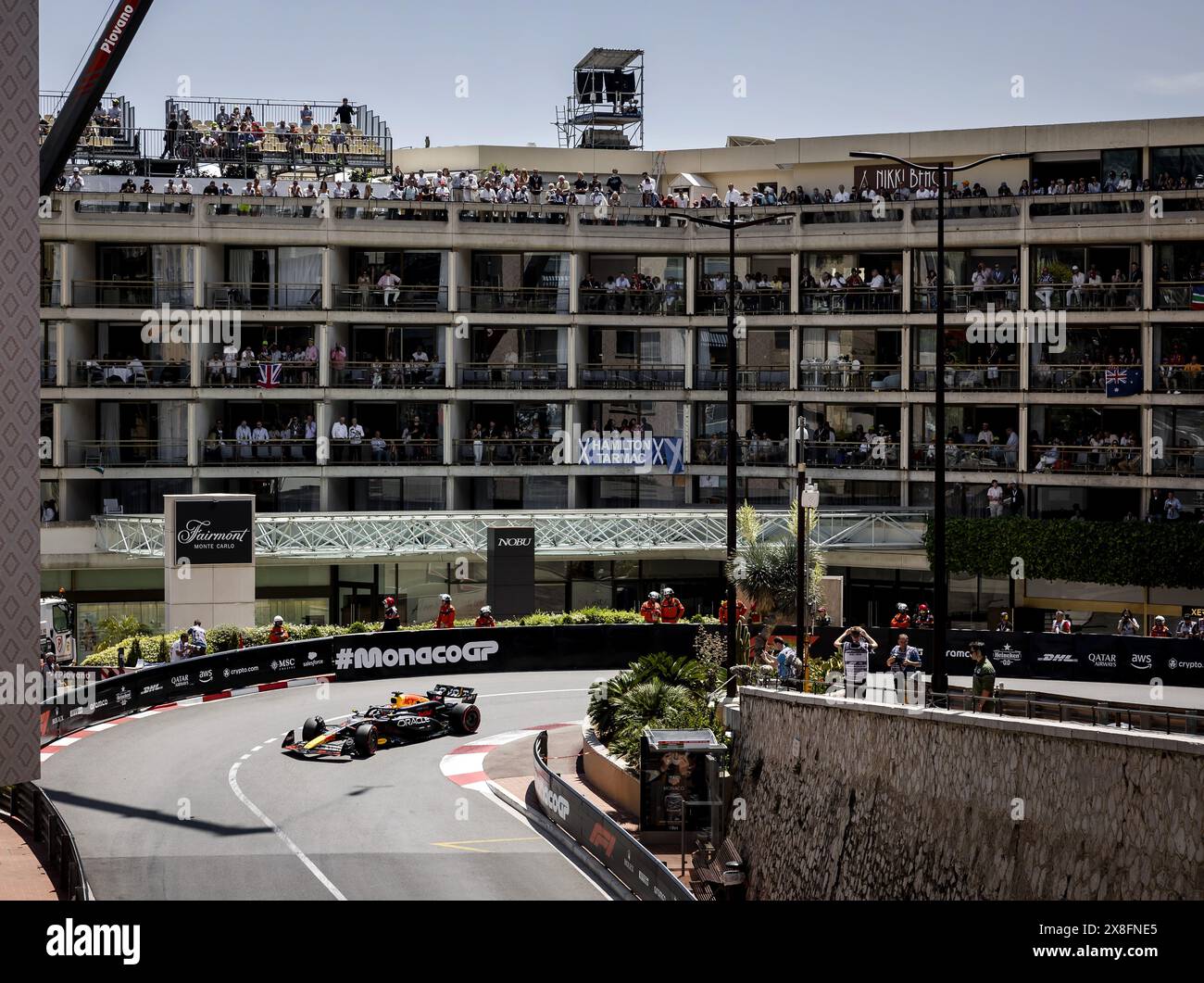 MONACO - Max Verstappen (Red Bull Racing) during the third free ...