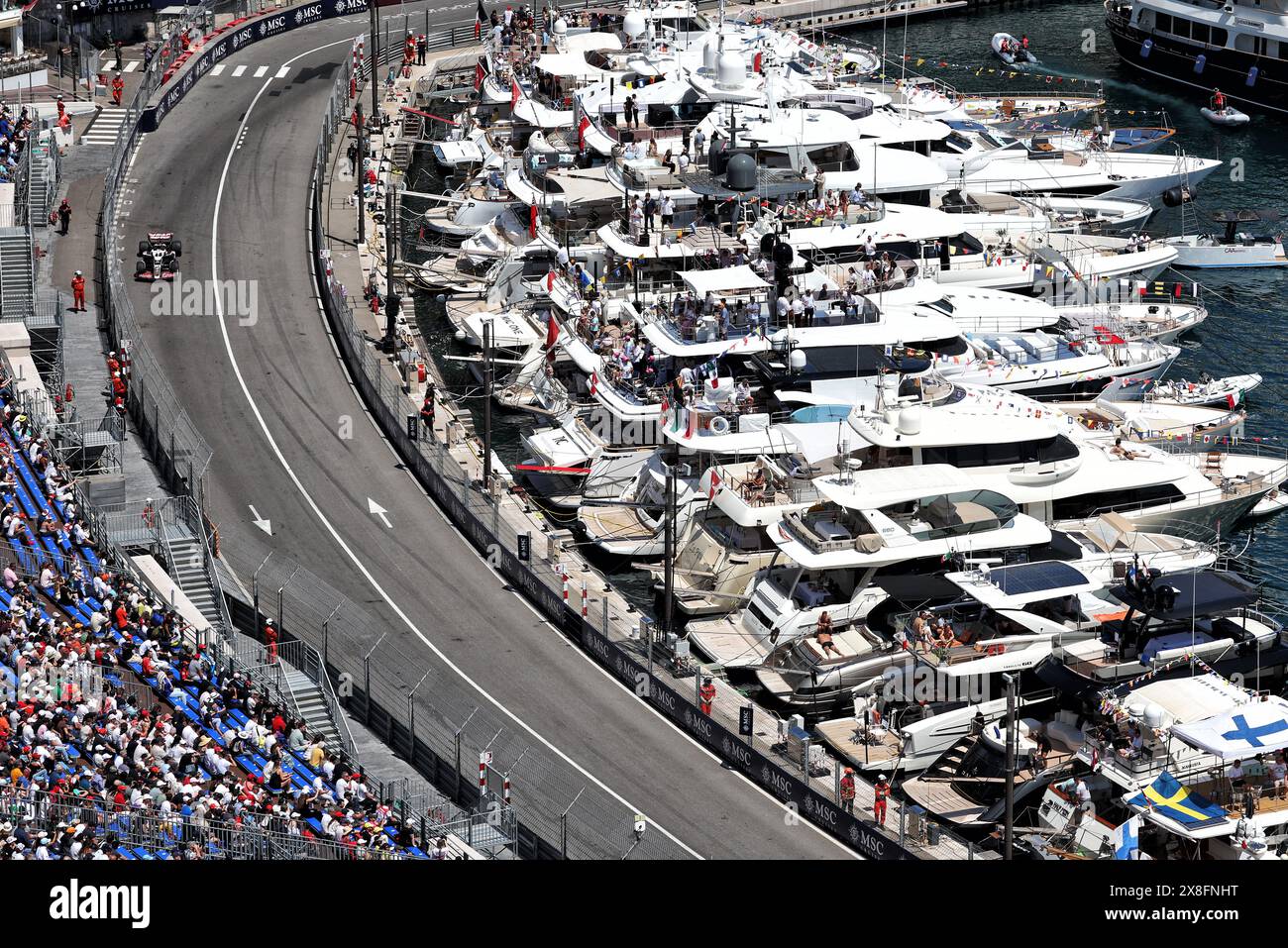 Monte Carlo, Monaco. 25th May, 2024. Kevin Magnussen (DEN) Haas VF-24. Formula 1 World ...