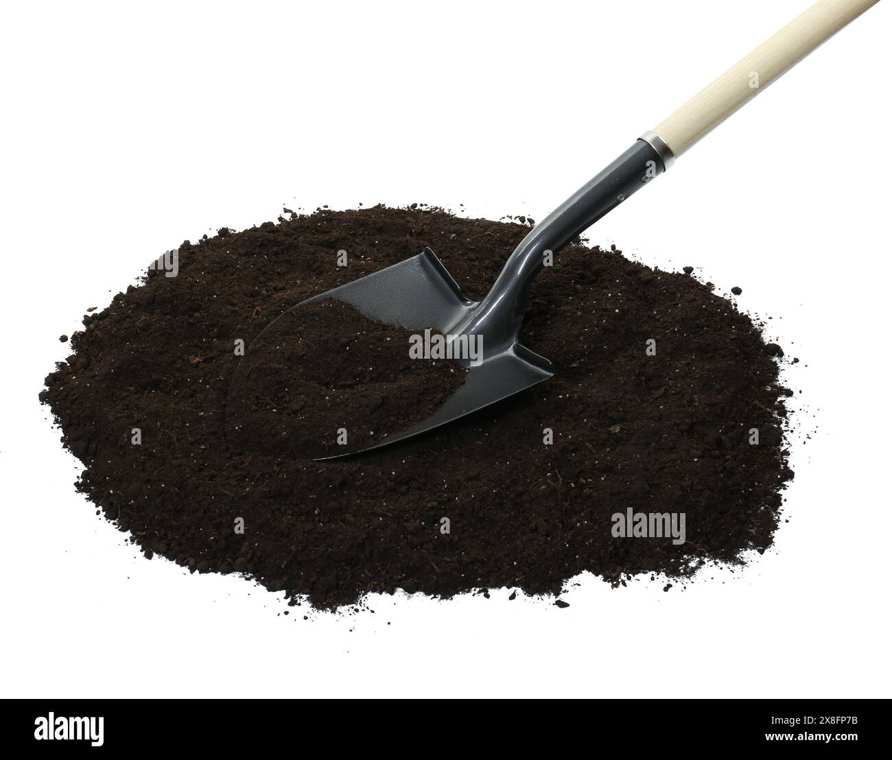 Soil shovel on white hi-res stock photography and images - Alamy