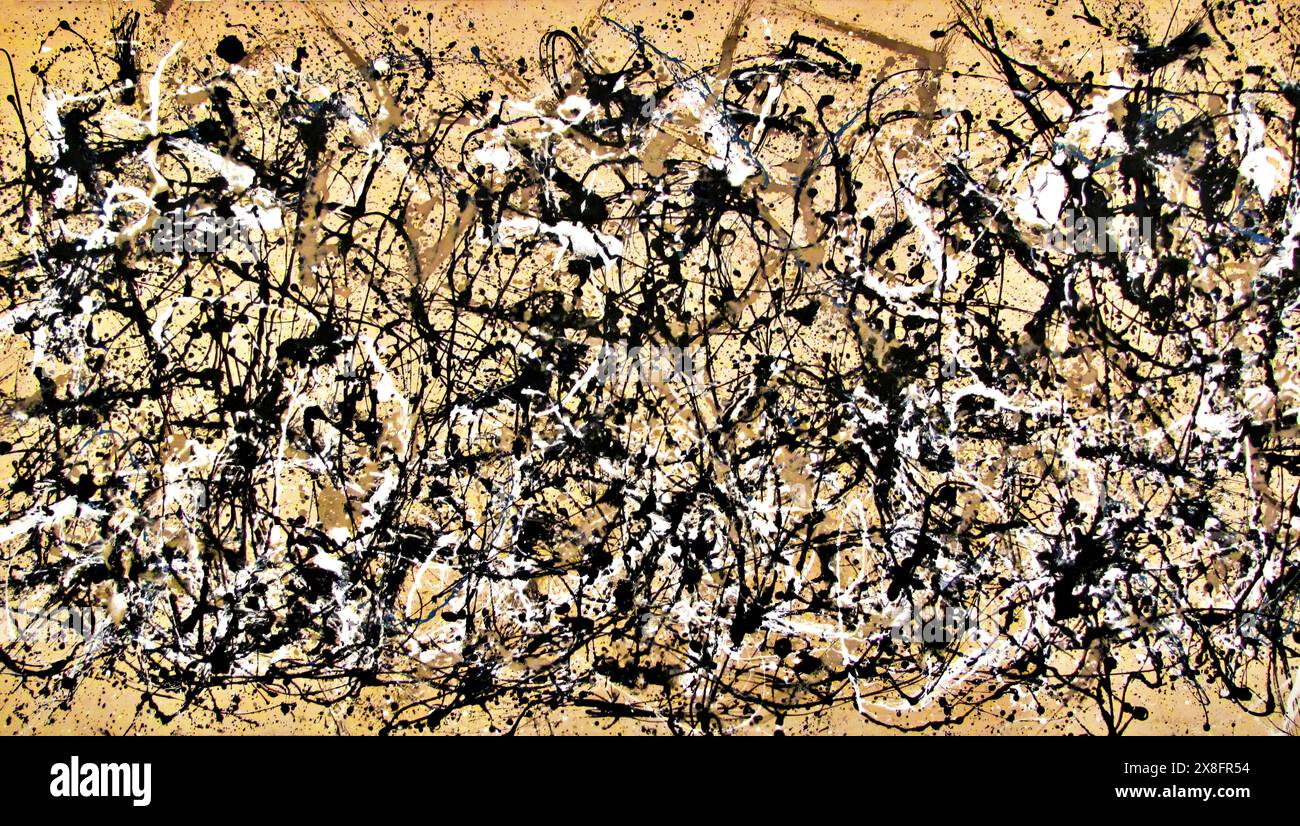 Jackson pollock hi-res stock photography and images - Alamy