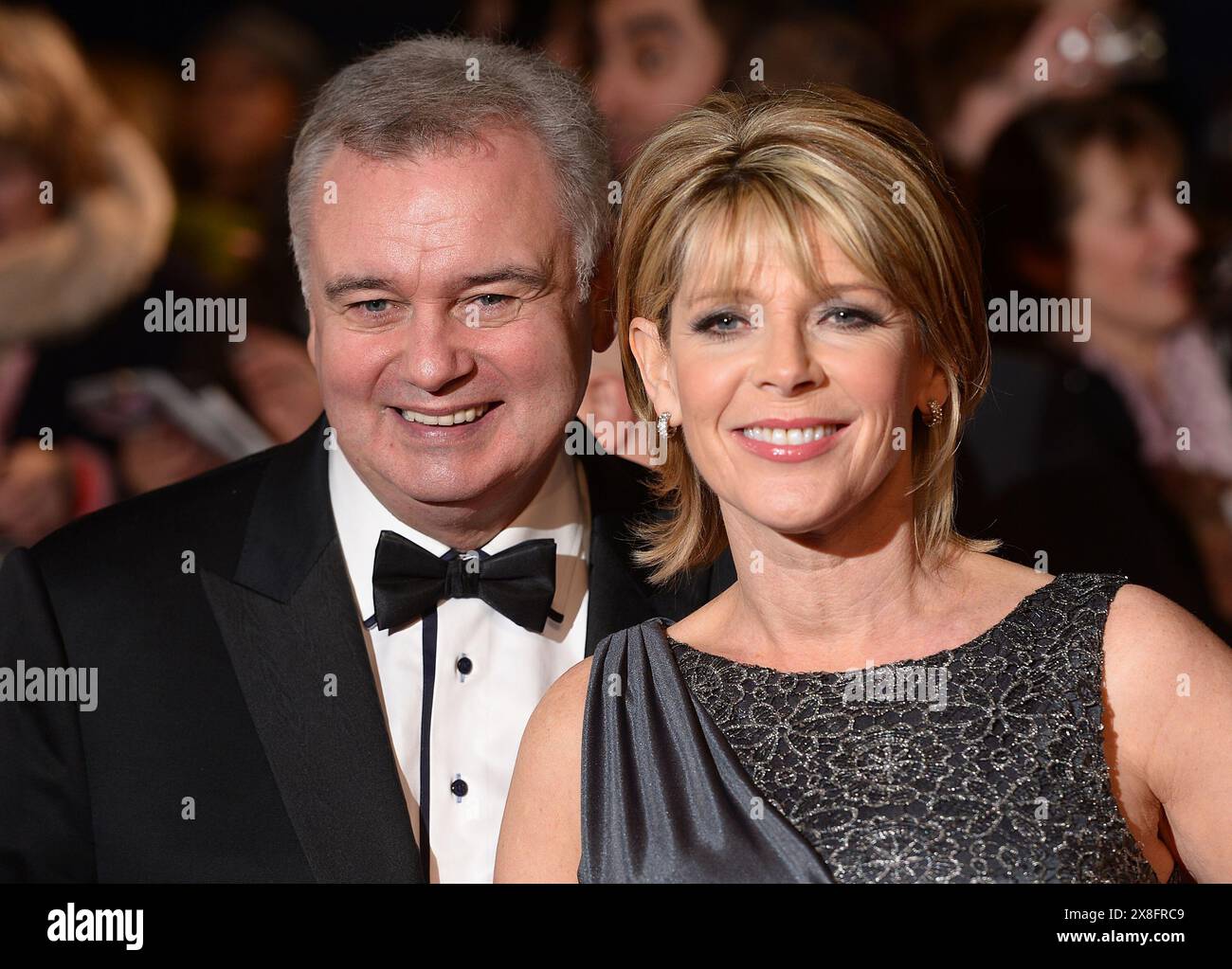 File photo dated 22/01/14 of Eamonn Holmes and Ruth Langsford arriving ...