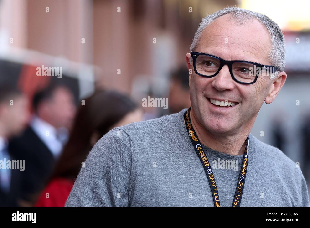 Monaco, Monaco. 25th May, 2024. Stefano Domenicali, CEO of the Formula ...