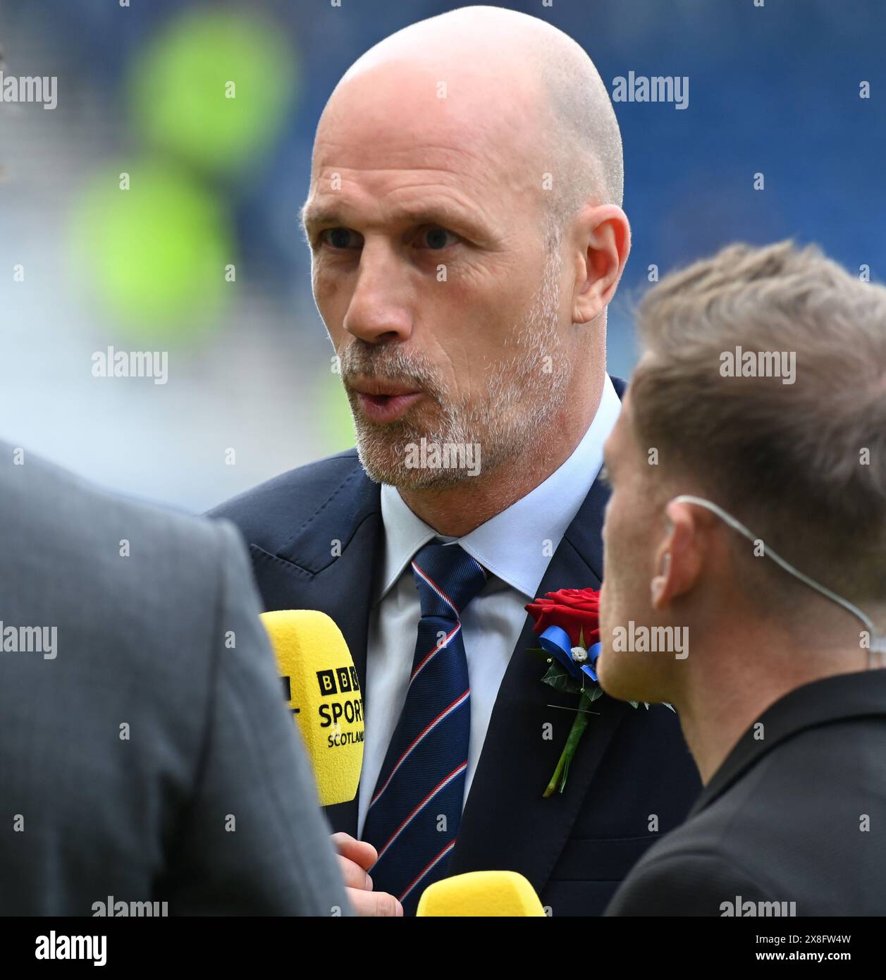 Hampden Park. Glasgow.Scotland, UK. 25th May, 2024. Celtic vs Rangers Scottish Cup Final ...