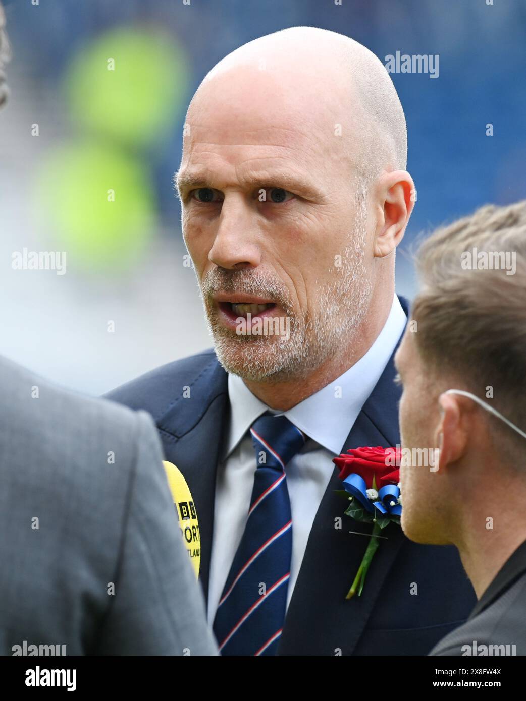 Hampden Park. Glasgow.Scotland, UK. 25th May, 2024. Celtic vs Rangers ...