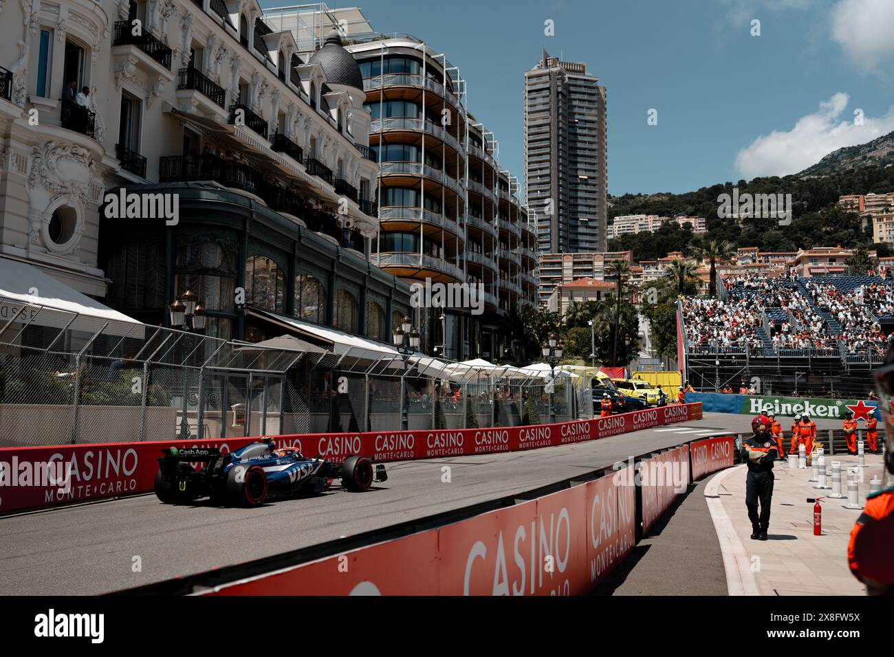 Monte Carlo, Monaco. 25th May, 2024. Picture by Thomas Maheux/SWpix.com ...