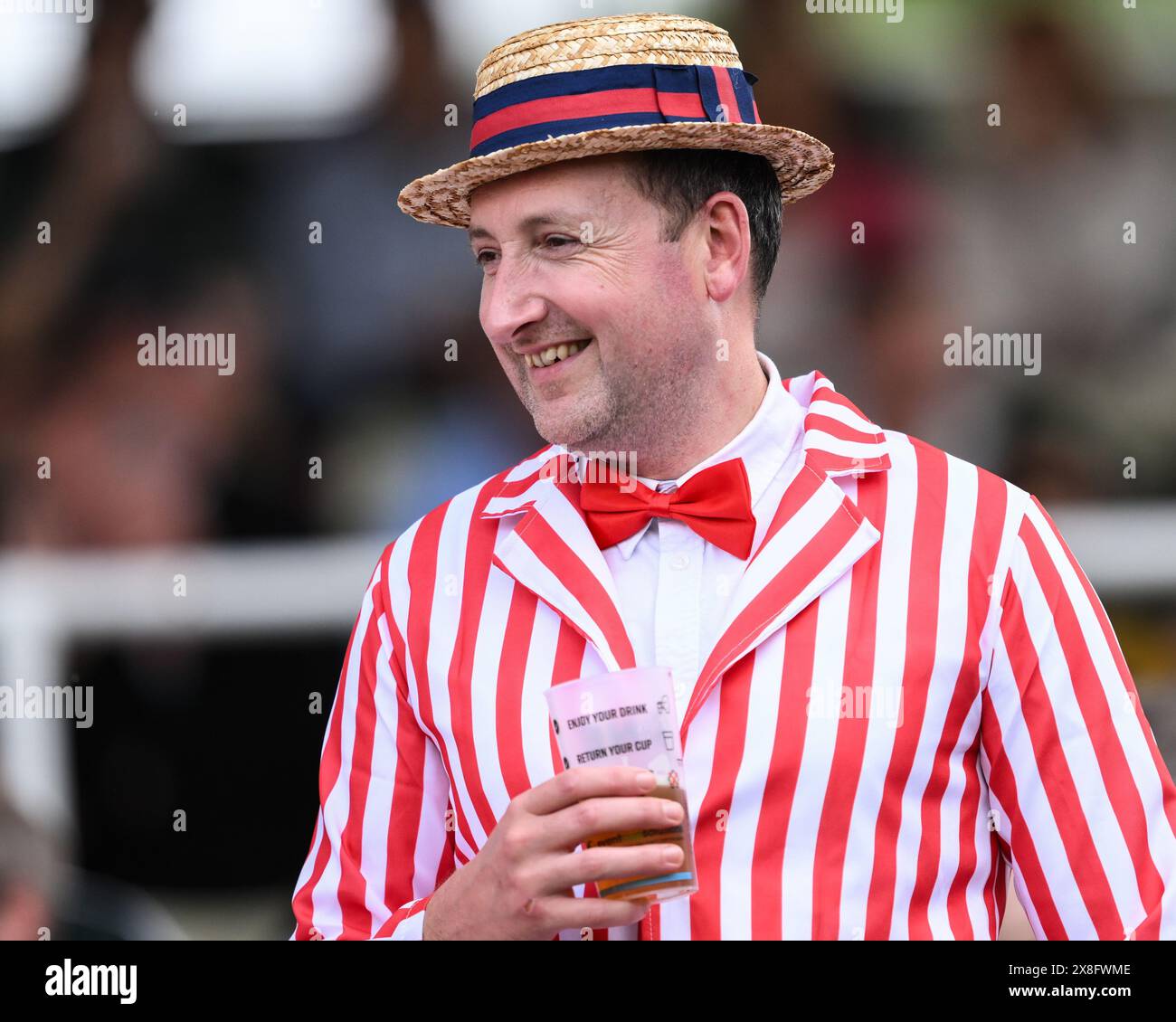 Fans in fancy dress during the Vitality T20 International Series match ...
