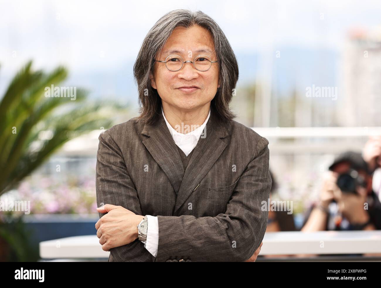 Cannes, France. 25th May, 2024. Director Peter Ho-sun Chan poses during a photocall for the film ...