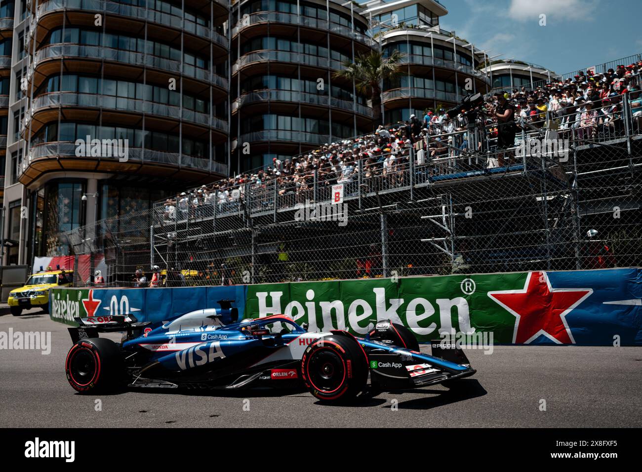 Monte Carlo, Monaco. 25th May, 2024. Picture by Thomas Maheux/SWpix.com ...