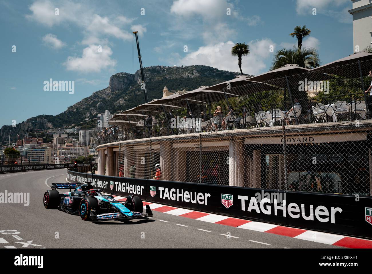 Monte Carlo, Monaco. 25th May, 2024. Picture by Thomas Maheux/SWpix.com ...