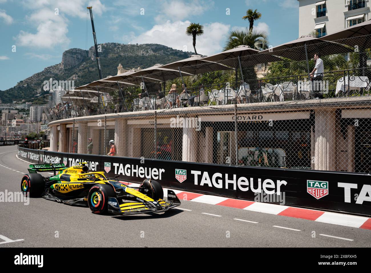 Monte Carlo, Monaco. 25th May, 2024. Picture by Thomas Maheux/SWpix.com ...