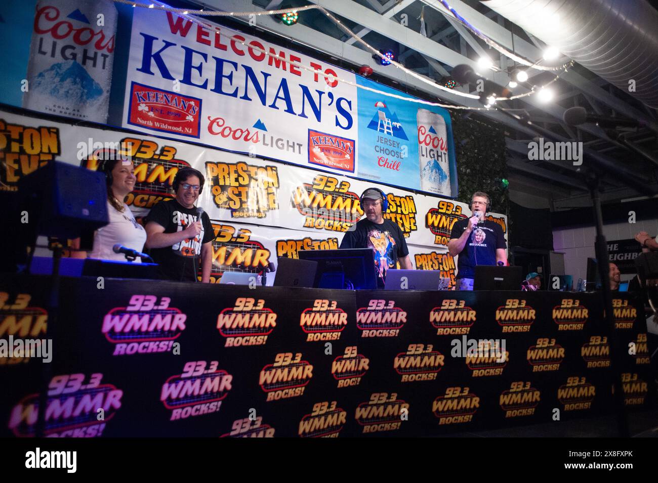 North Wildwood, United States. 24th May, 2024. Members of the Preston ...