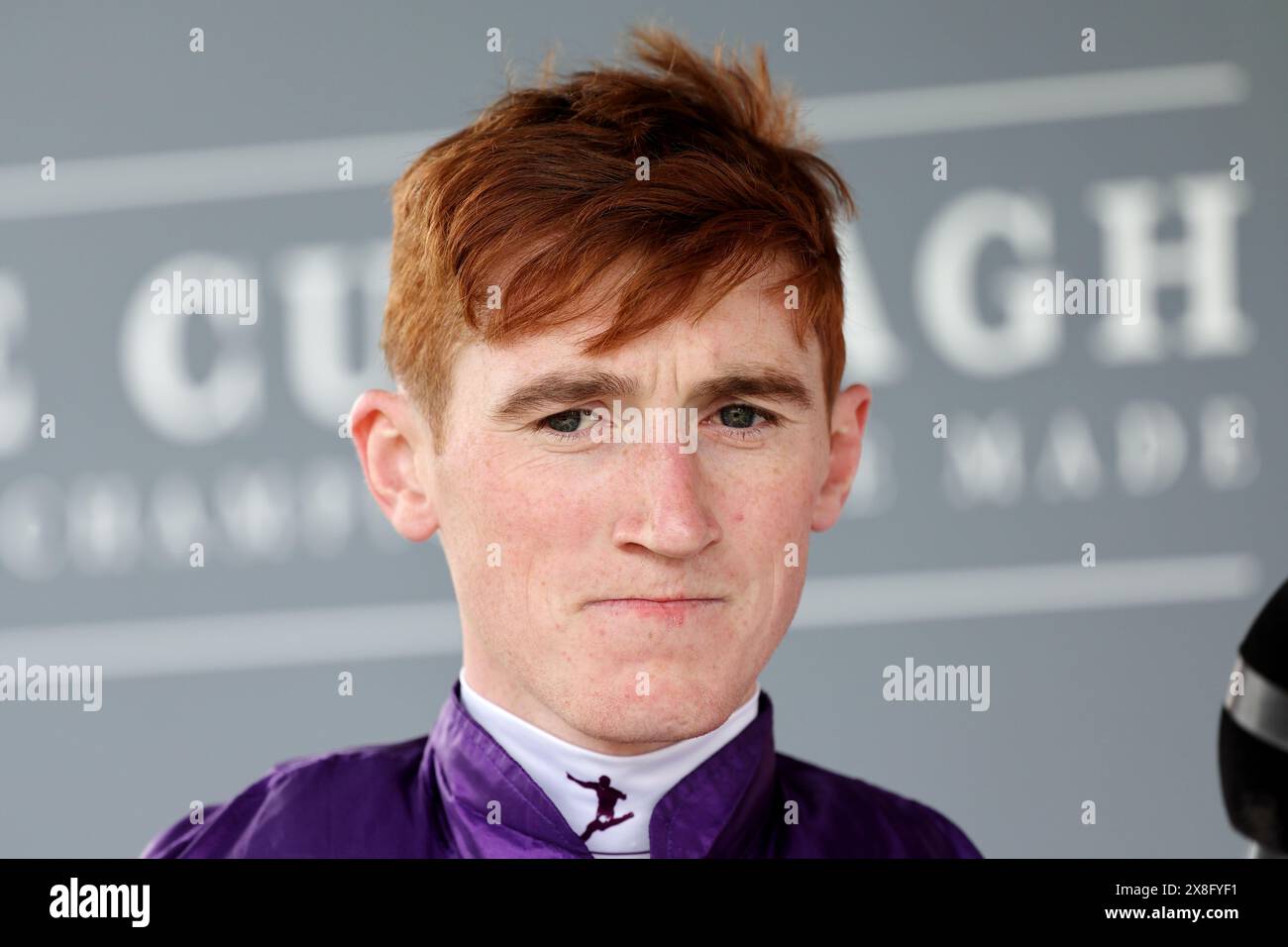 Jockey David Egan (right) after winning the GAIN Marble Hill Stakes (In ...