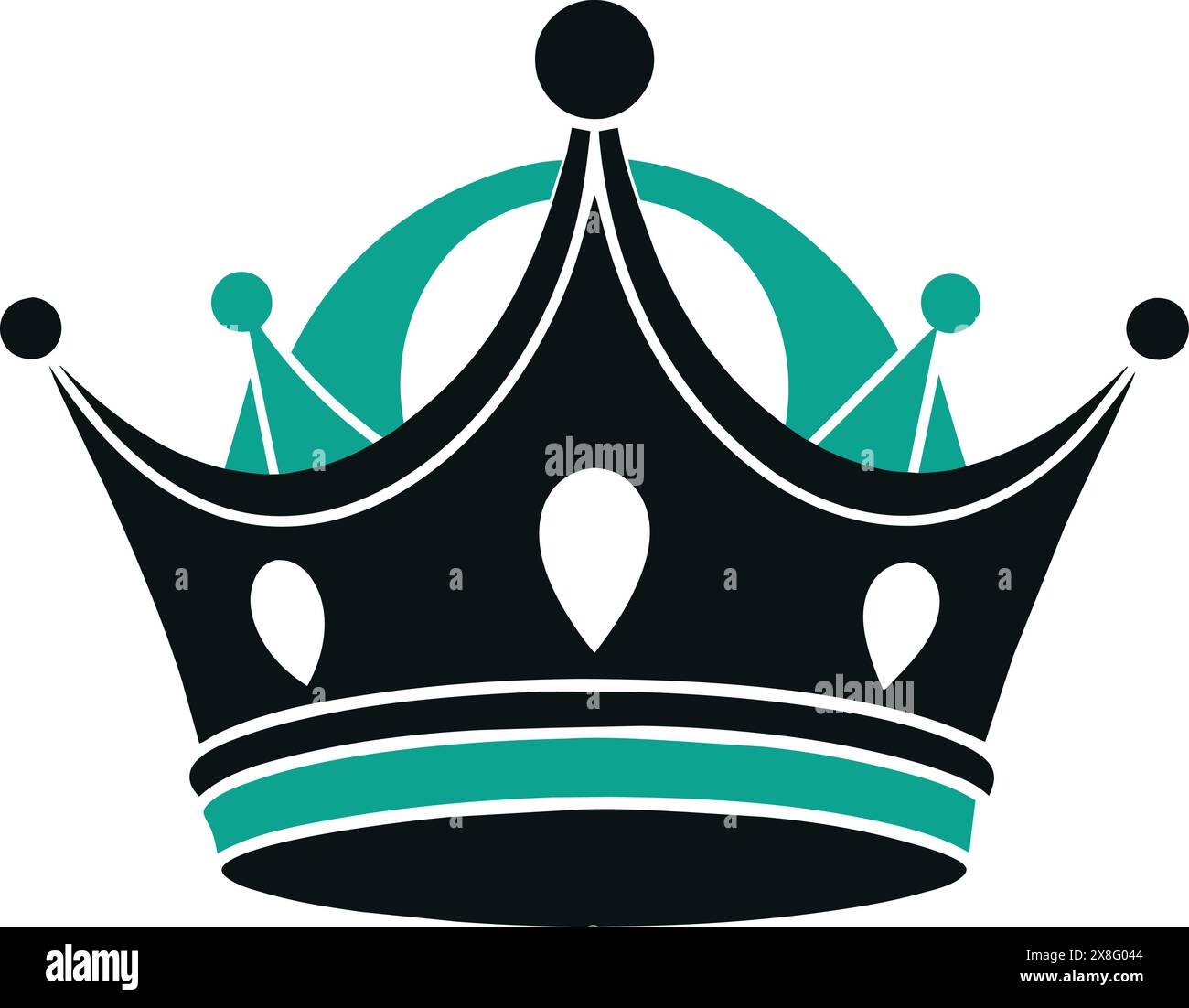 Crown Silhouette, Great for creating certificates, awards, celebratory ...